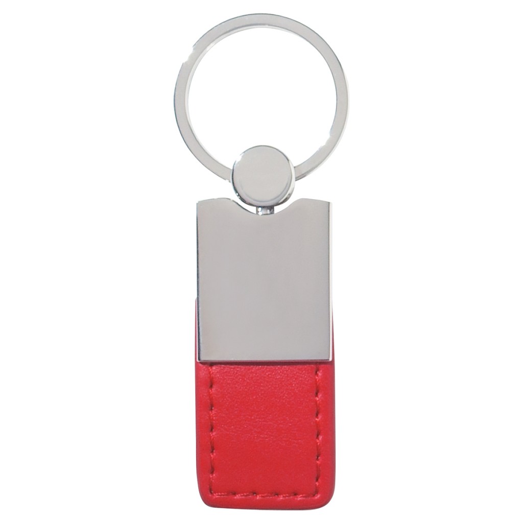 Metal/Leather Key Tag- SP0080 - Farias Trading Limited