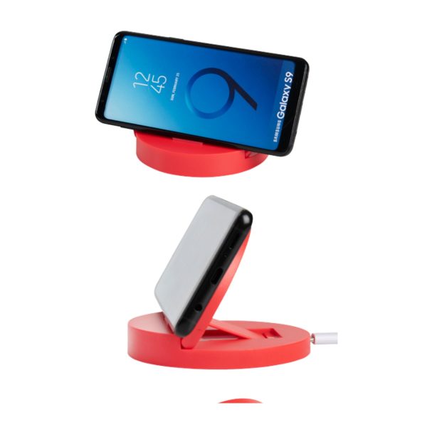 Bamboo Wireless Charger Stand – E0200 - Farias Trading Limited